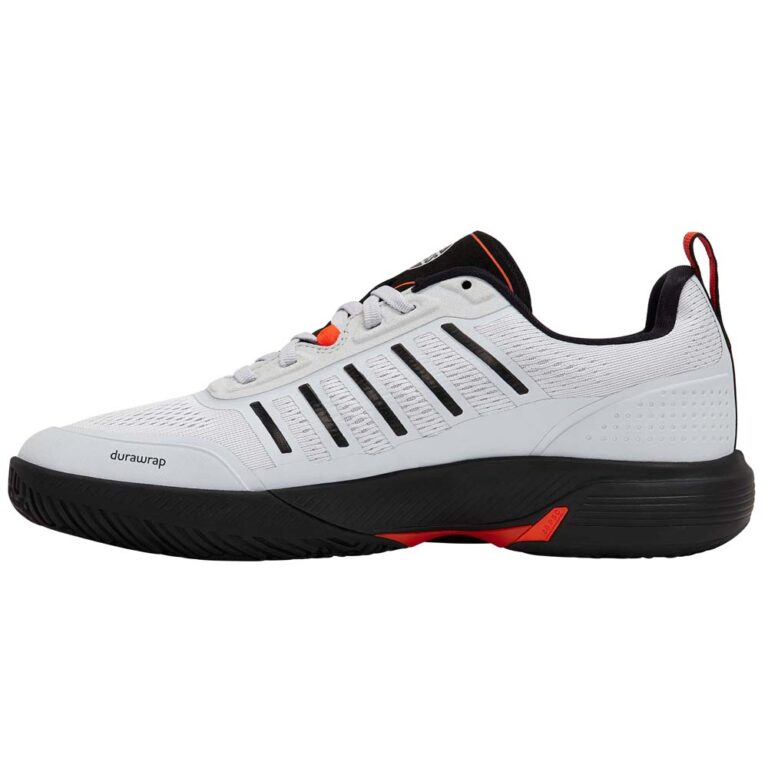 K-Swiss Mens Ultra Court Padel Shoes (Black/Micro Chip/Neon Lava) 2026 ...