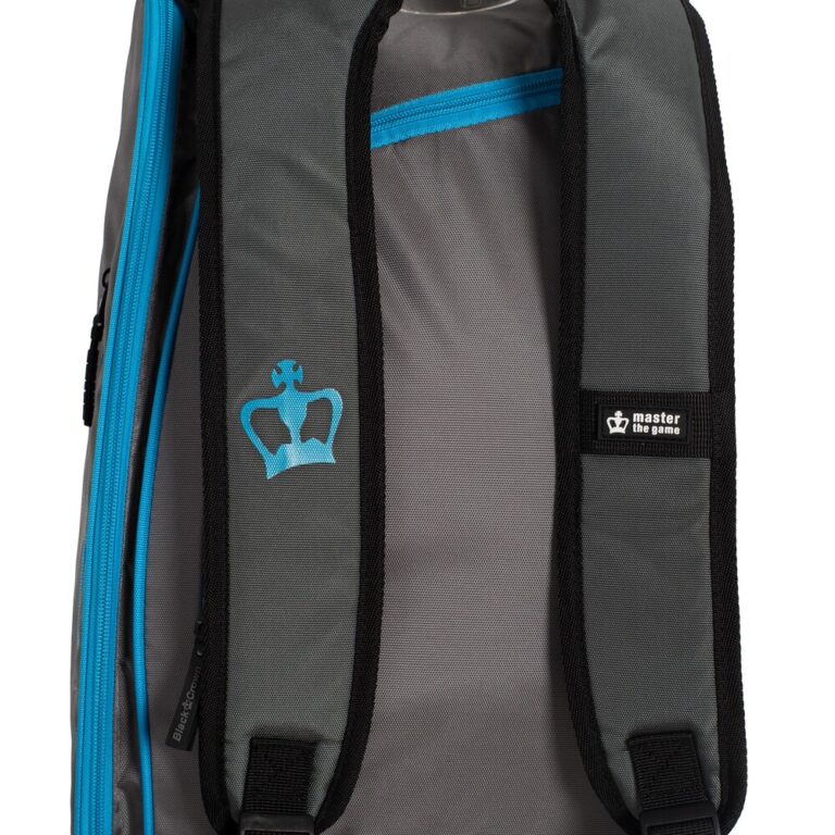 Black Crown Ultimate series V2 Padel Bag (2026) (Grey/Blue) | Stringers ...
