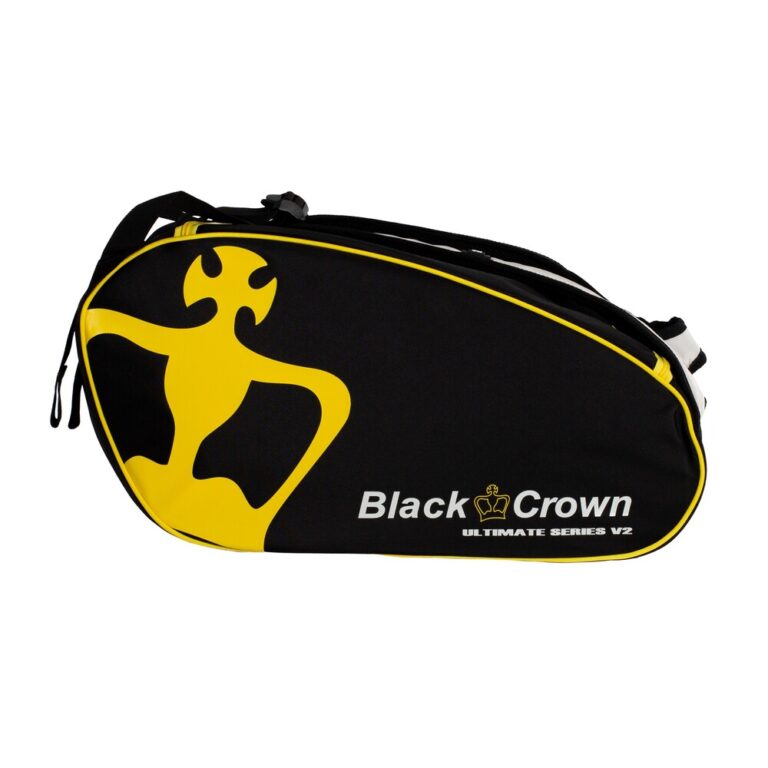 Black Crown Ultimate series V2 Padel Bag (2026) (Black/Yellow ...