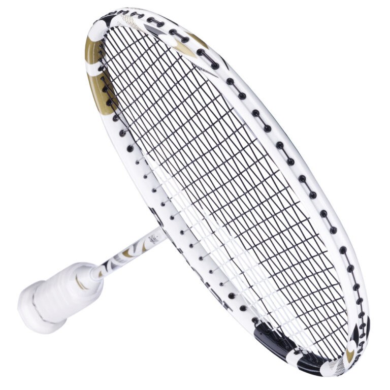 Babolat Prime Badminton Racket (White/Gold) (2026) | Stringers' World