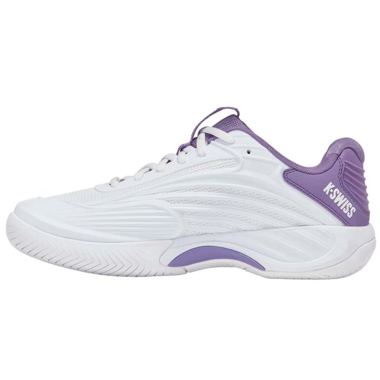 K-Swiss Womens Hypercourt Express 3 All Court Shoes (White/Purple Haze ...